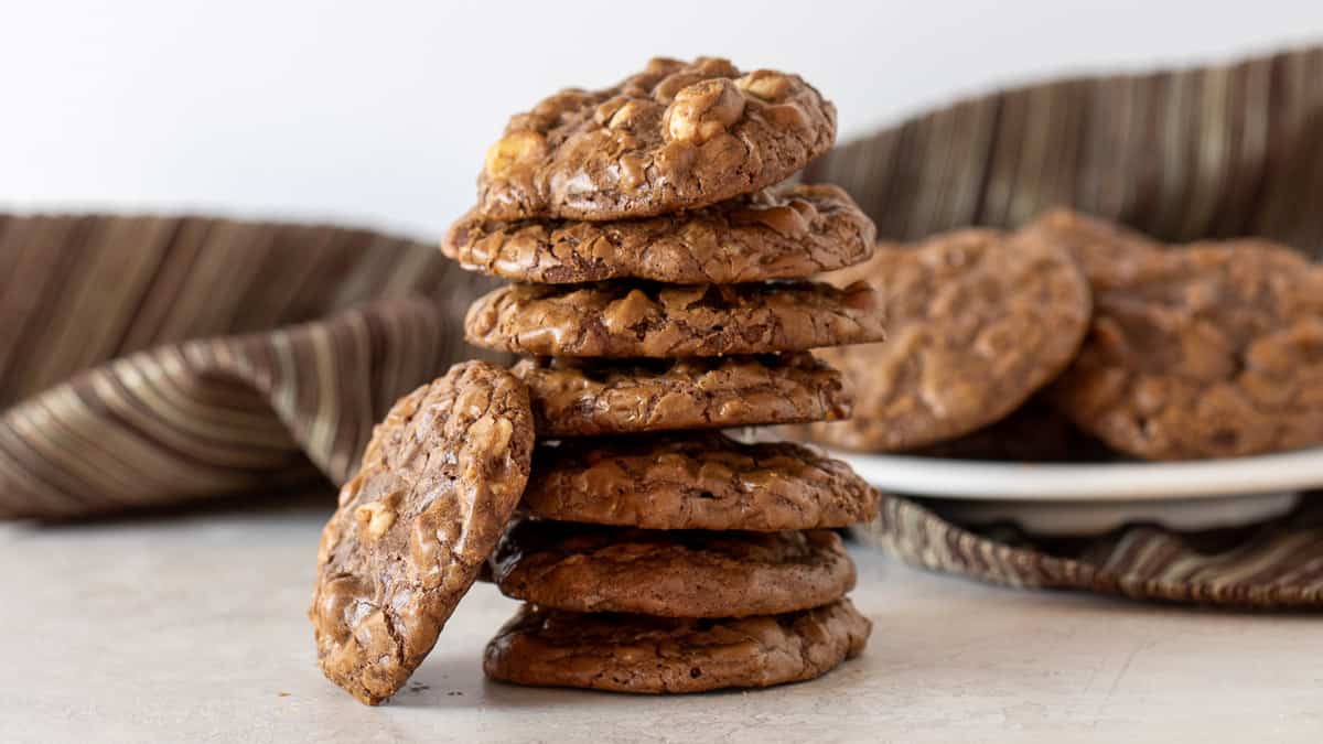 Butterscotch Toffee Chocolate Fudge Cookies - The Black Peppercorn