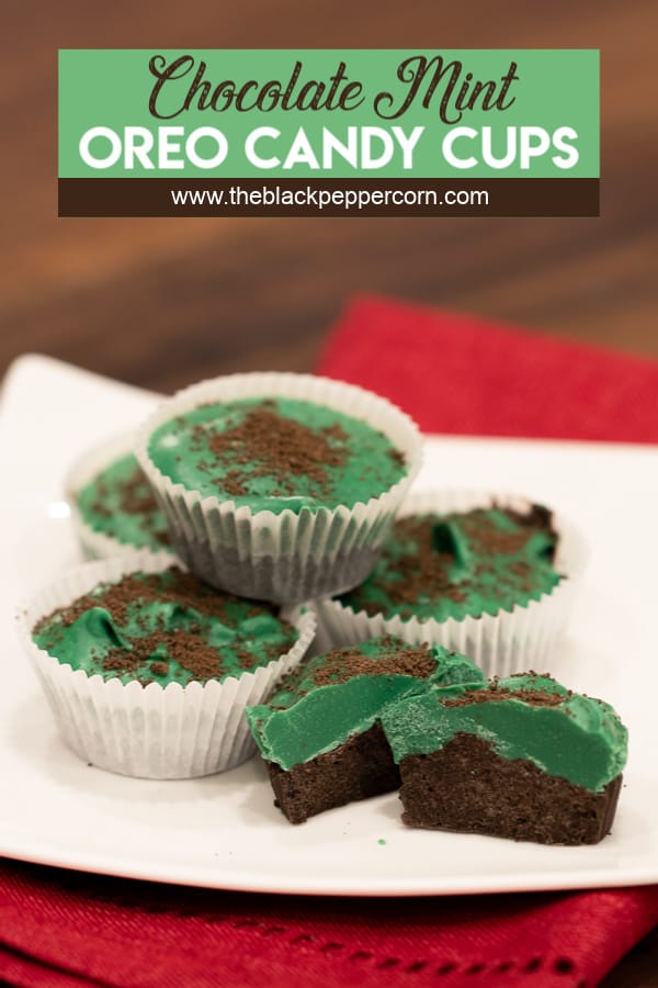 Chocolate Mint Oreo Cups Recipe
