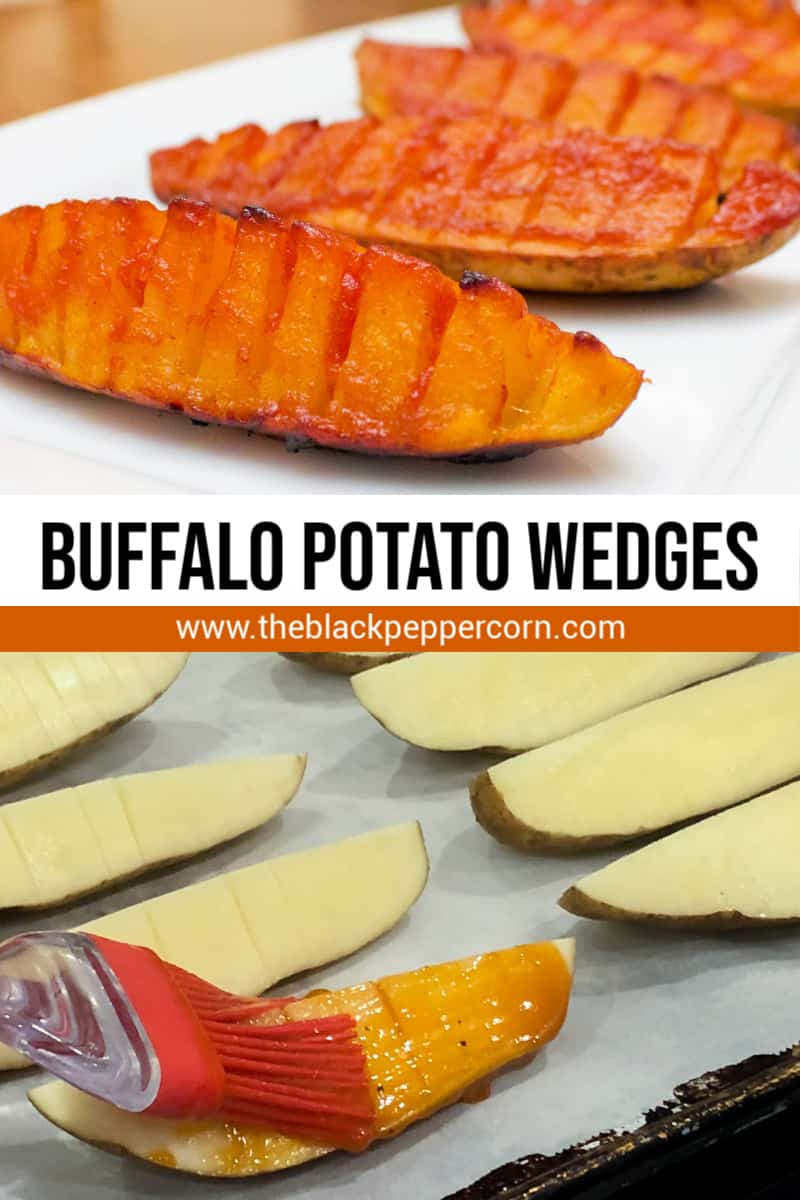 Buffalo Potato Wedges Recipe - The Black Peppercorn