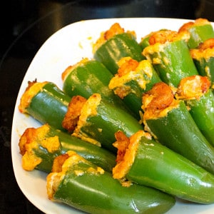 Crawfish and Cheddar Stuffed Jalapeno Poppers Recipe