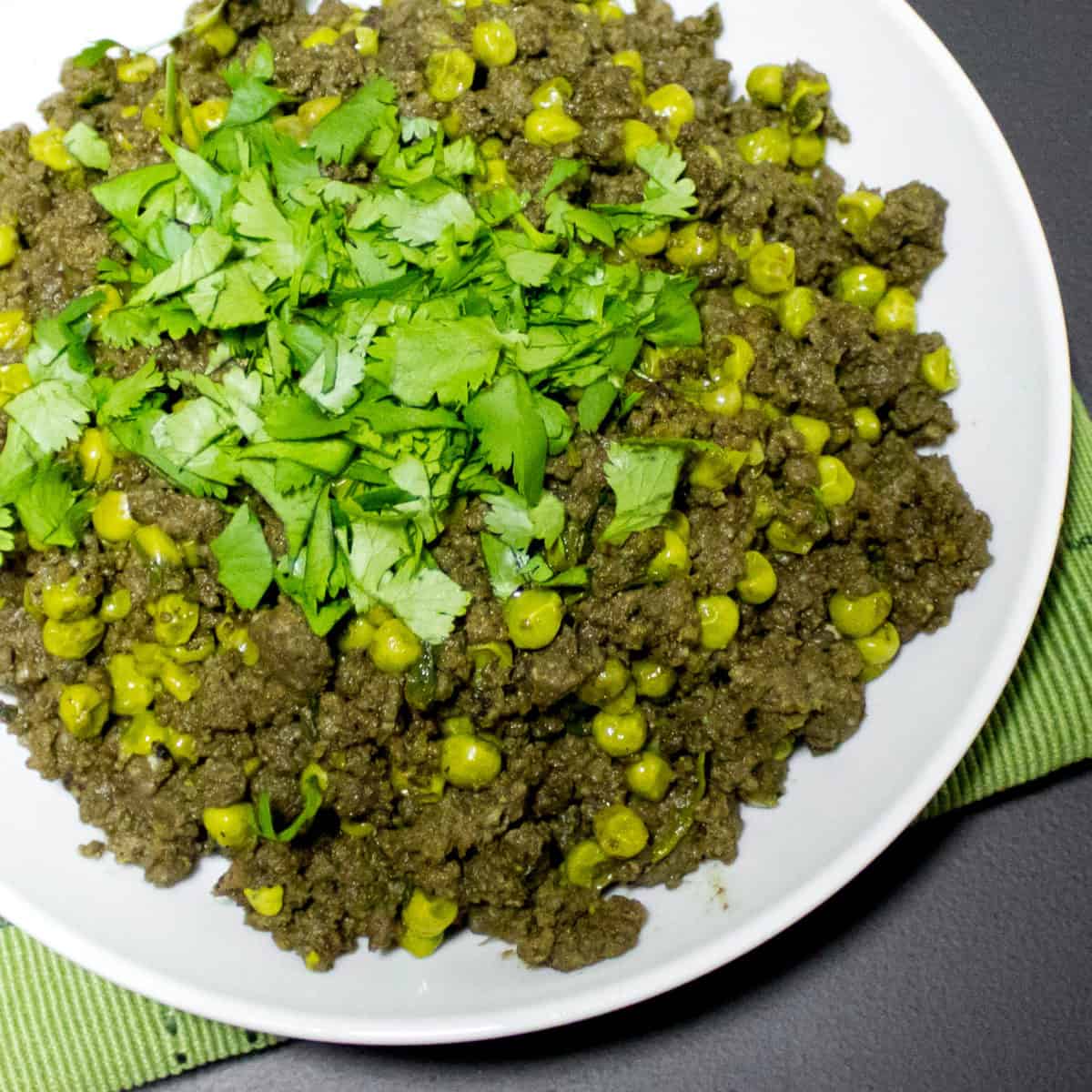 Keema Masala with Peas Recipe - Ground Beef Indian Curry