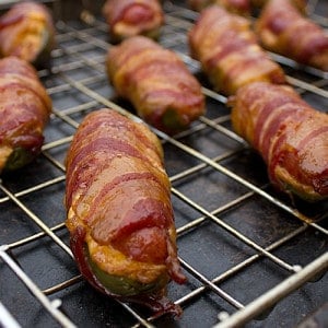 Smoked Atomic Buffalo Turd Jalapeno Poppers (aka - A.B.T.)