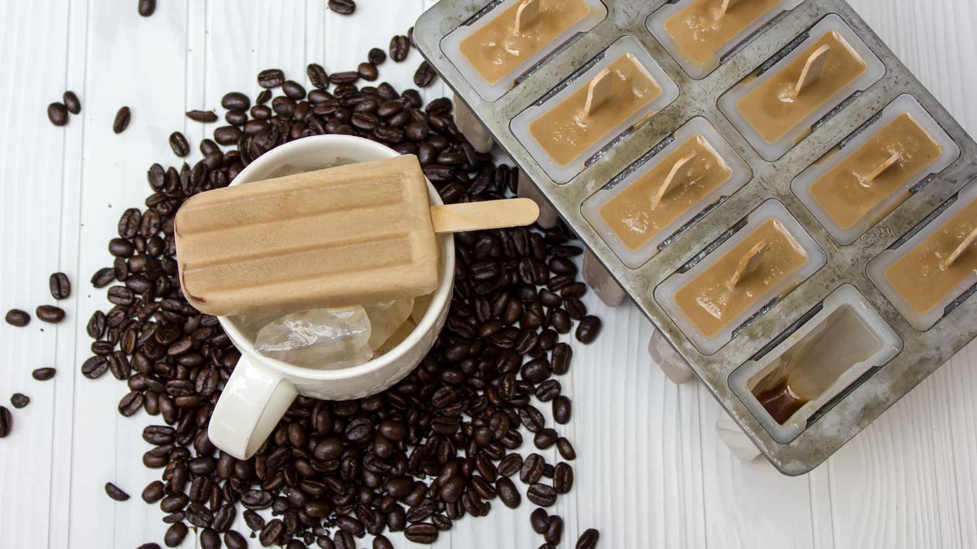 Iced Coffee Popsicle - Frozen Cappuccino Recipe Frappuccino