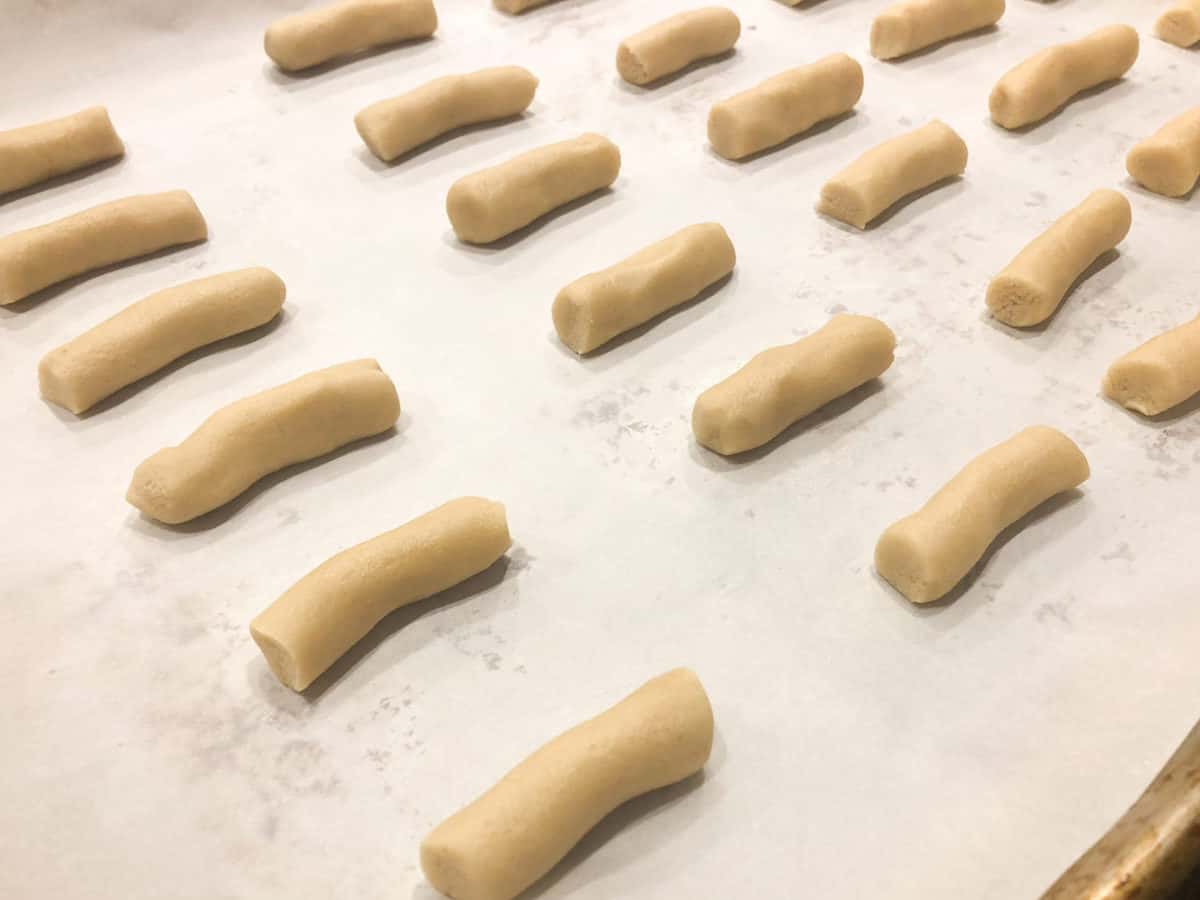 Skor Tipped Shortbread Finger Cookie Recipe