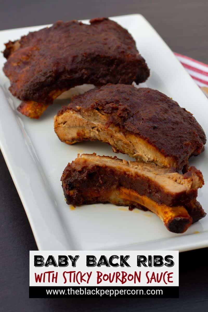 Bourbon Baby Back BBQ Ribs Recipe - The Black Peppercorn