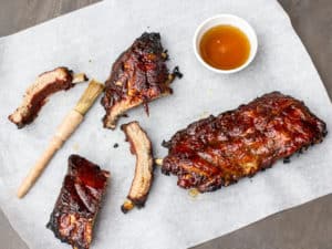Grilled Maple Glazed Pork Ribs Recipe