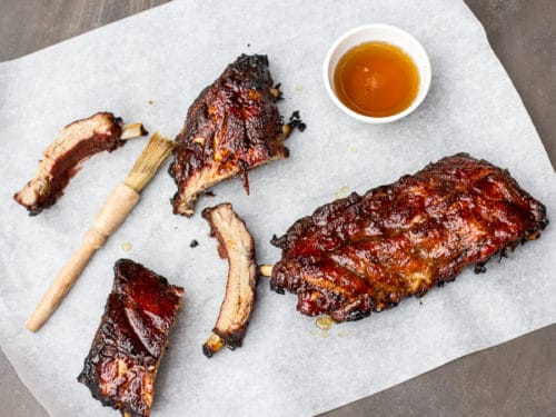 Grilled Maple Glazed Pork Ribs Recipe