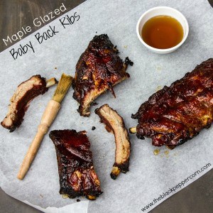 Grilled Maple Glazed Pork Ribs Recipe