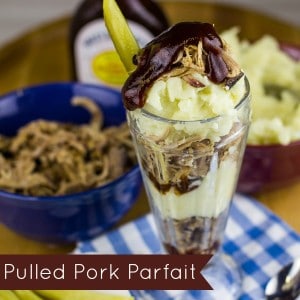 Pulled Pork Parfait Recipe - A BBQ Sundae