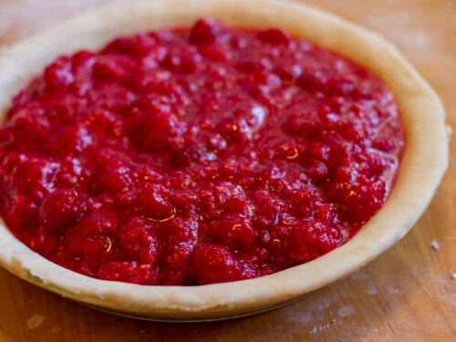 Classic Raspberry Pie Recipe - Easy Homemade Pie