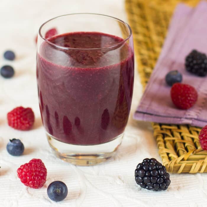 Berry Burst Juice Recipe - Blueberries, raspberries, blackberries