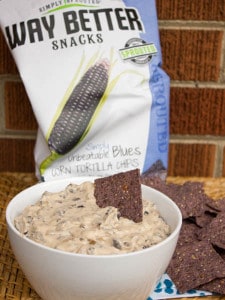 Warm Cheesy Portobello Mushroom Dip Recipe