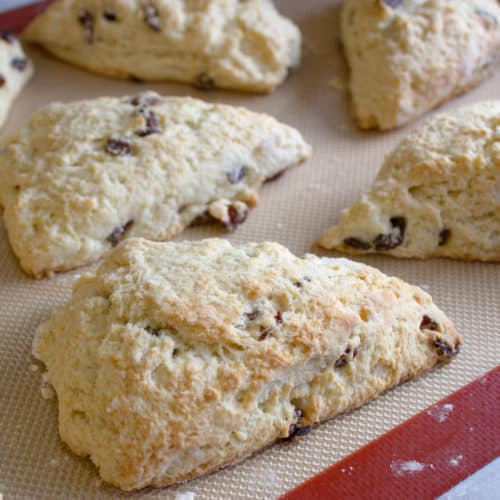 Raisin Scones Recipe with these simple classic biscuits