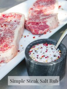 Simple Steak Salt Rub - perfect for grilling any steak! - The Black ...
