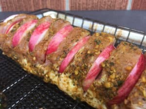 Smoked Pork Loin with Apples Recipe