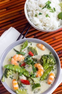 Thai Green Curry Shrimp - Easy Thai Curry Recipe