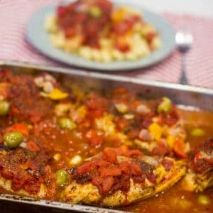 Chicken Cacciatore - Oven Baked Recipe