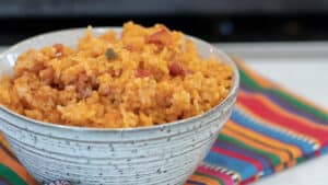 Cheesy Mexican Salsa Rice Recipe - How to make