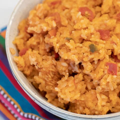 Cheesy Mexican Salsa Rice Recipe - How to make