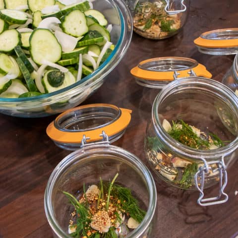 Refrigerator Dill Pickles Recipe