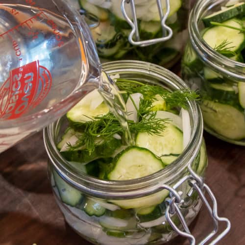 Refrigerator Dill Pickles Recipe