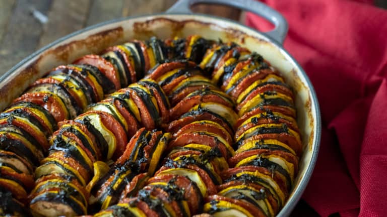 Baked Ratatouille - How to bake in the oven - The Black Peppercorn