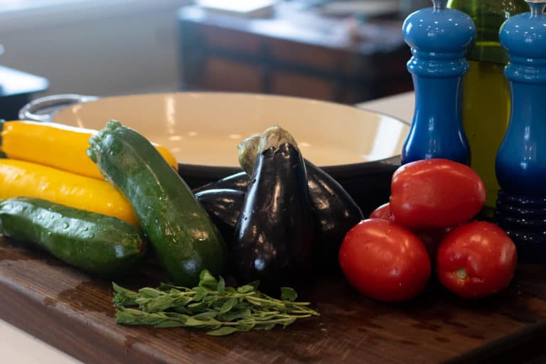 Baked Ratatouille - How to bake in the oven - The Black Peppercorn