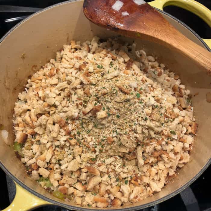 Mom's Turkey Stuffing Recipe - The Black Peppercorn