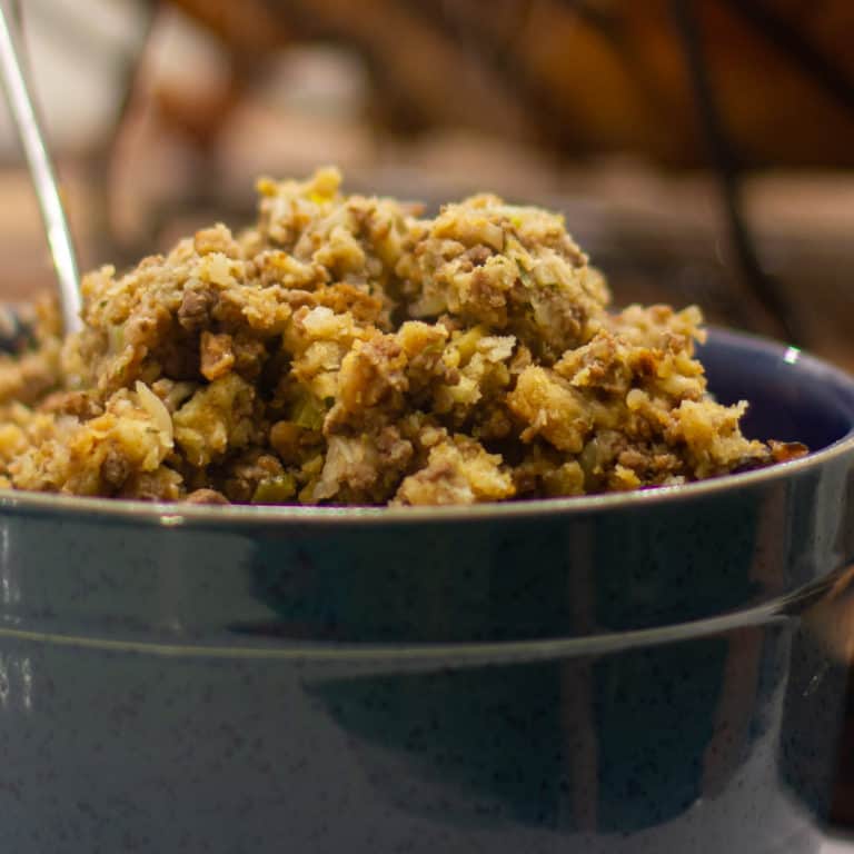 Mom's Turkey Stuffing Recipe - The Black Peppercorn