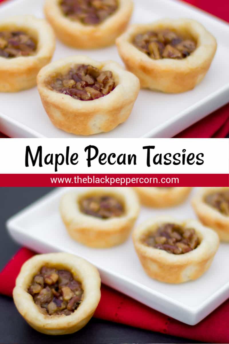 Maple Pecan Tassie Recipe - Similar to butter tarts