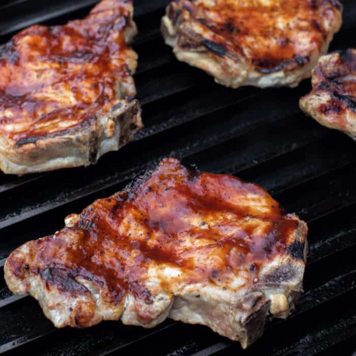 The Best Grilled Pork Chops - The Black Peppercorn
