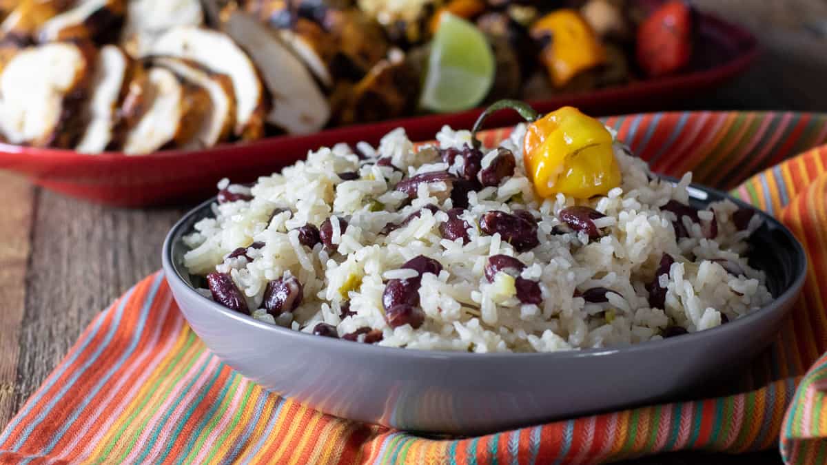 Rice and Beans Recipe - The Black Peppercorn