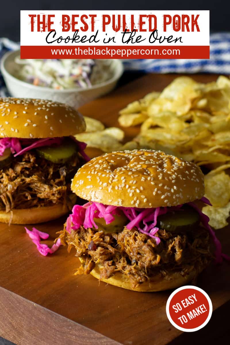 How to Make Pulled Pork in the Oven - The Black Peppercorn