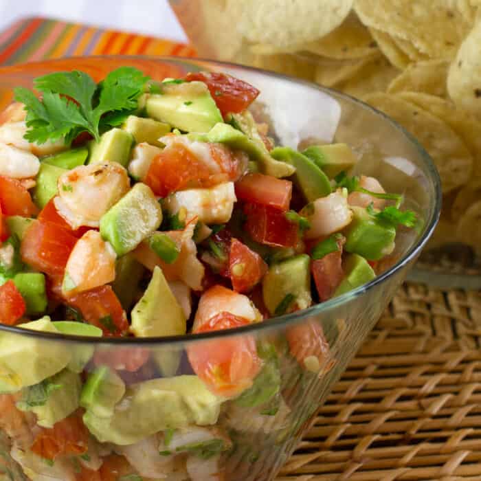 Shrimp Avocado and Tomato Salsa Recipe