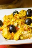 Chicken and Black Olive Tagine Recipe - The Black Peppercorn