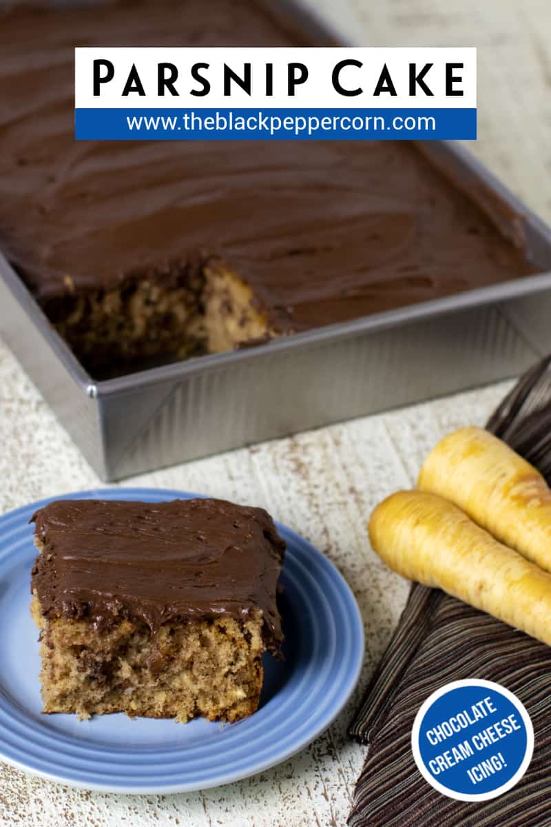 Parsnip Cake with Chocolate Cream Cheese Frosting