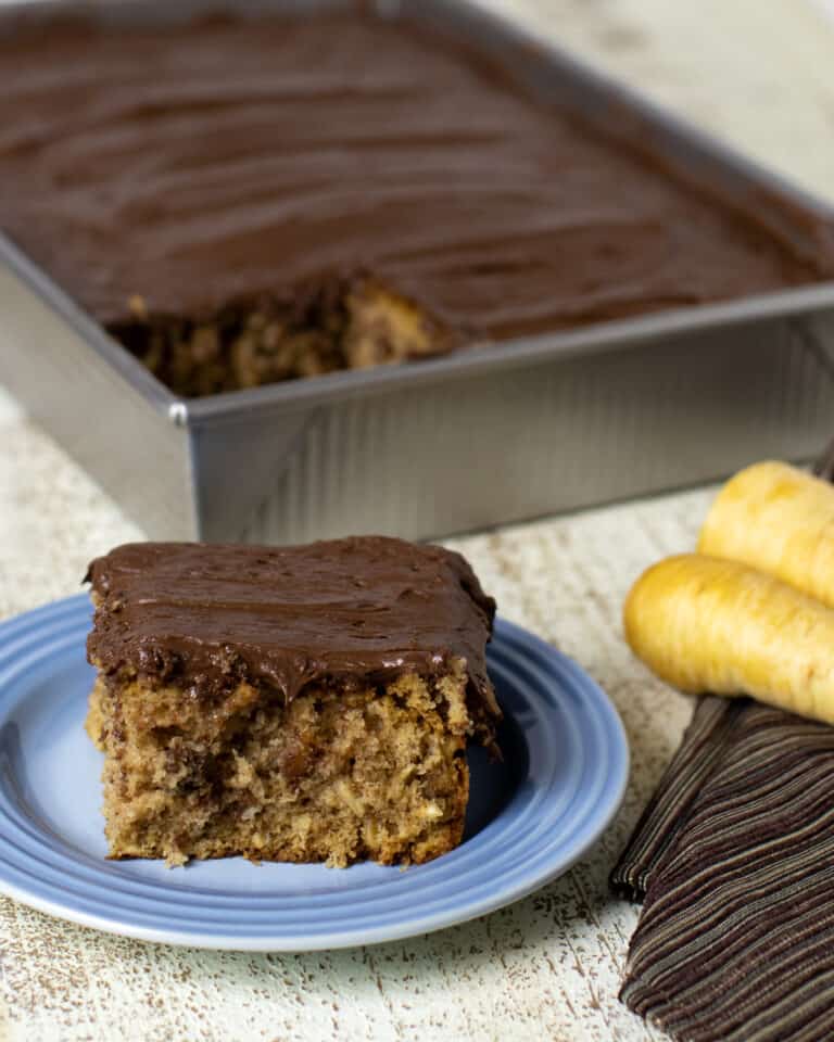 Parsnip Cake with Chocolate Cream Cheese Frosting