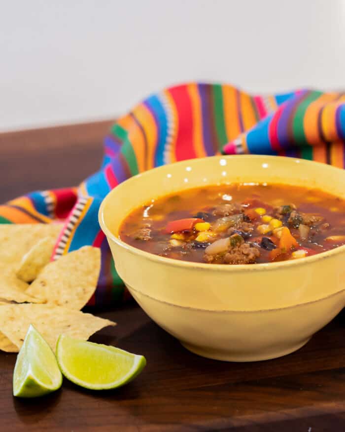Mexican Soup Recipe - The Black Peppercorn