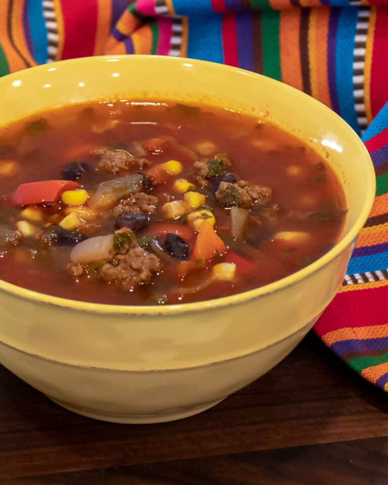 Mexican Soup Recipe - The Black Peppercorn