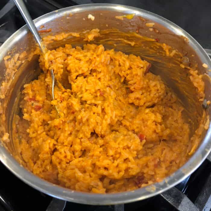 Cheesy Mexican Salsa Rice Recipe - How to make