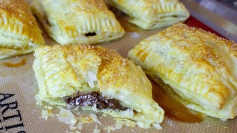 Nutella and Marshmallow Turnover Recipe - S'mores type taste!