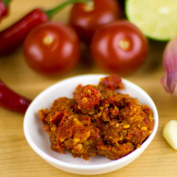 How to make Sambal Tomat recipe - similar to oelek or badjak