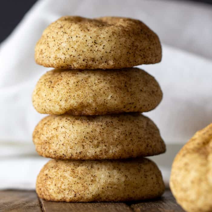 Classic Snickerdoodle Cookies - The Black Peppercorn