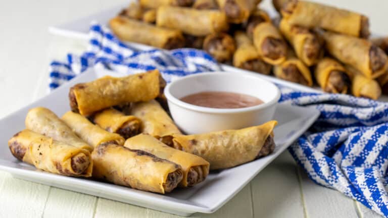 Pork Lumpia Recipe - Filipino Style Spring Roll Recipe
