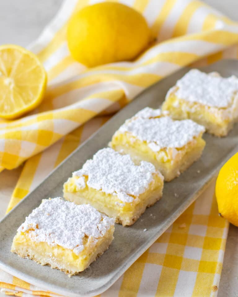 Lemon Bars Recipe - How to make these delicious squares